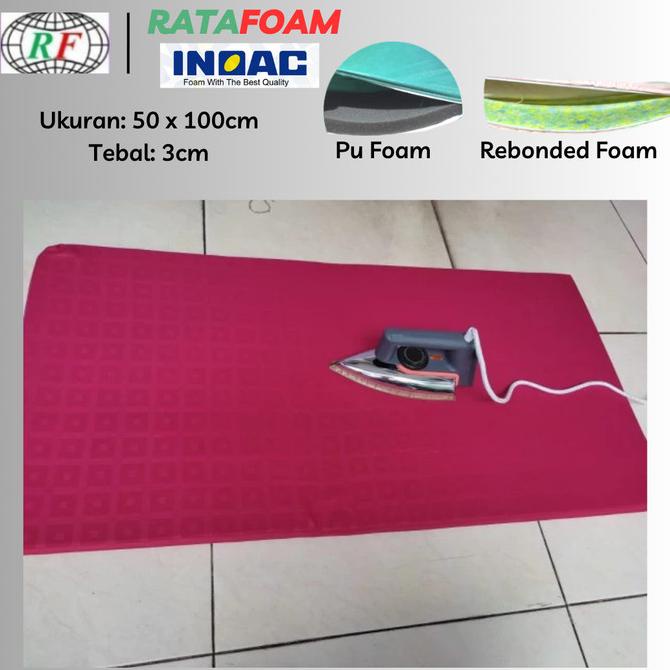 Jual Terbaru Alas Setrika Busa 3Cm X 50Cm X 1 Mtr Alas Gosokan Busa ...