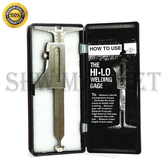 Jual Hi-Lo Welding Gauge Welding Inspection Pipe Gauge - 871 | Shopee Indonesia