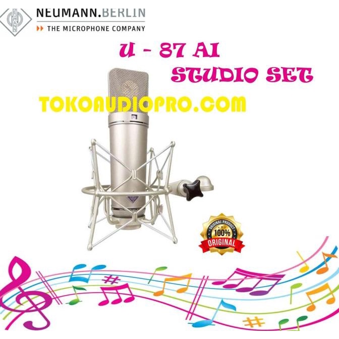 Jual neumann u87ai studio set / u 87 ai studio set microphone | Shopee Indonesia
