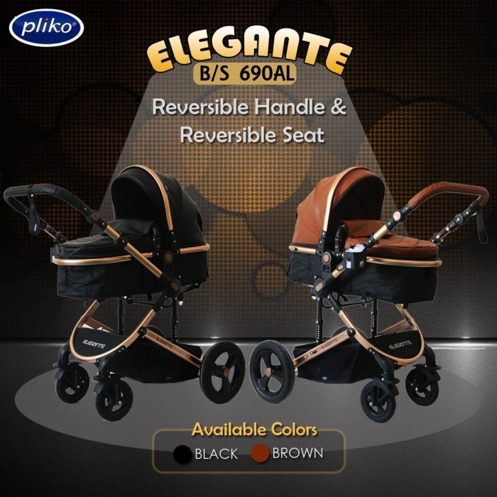 Jual Bestseller Stroller Pliko Elegante Bs 690 Kereta Dorong Bayi ...