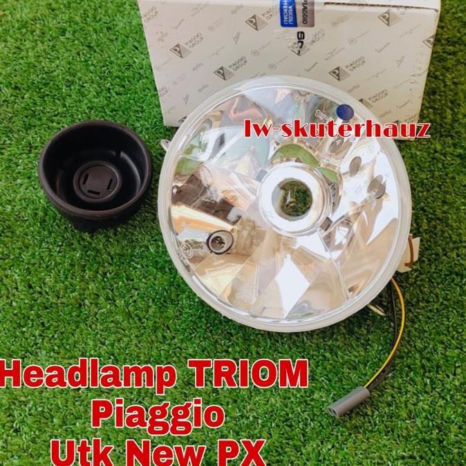 Jual Headlamp Original Triom Piaggio Utk Npx New Px Original | Shopee ...