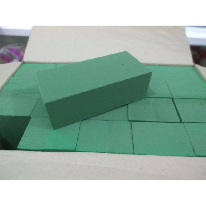 Jual MUST HAVE!! TERBARU BUSA WET FOAM GABUS BASAH GREEN LEAF OASIS ...