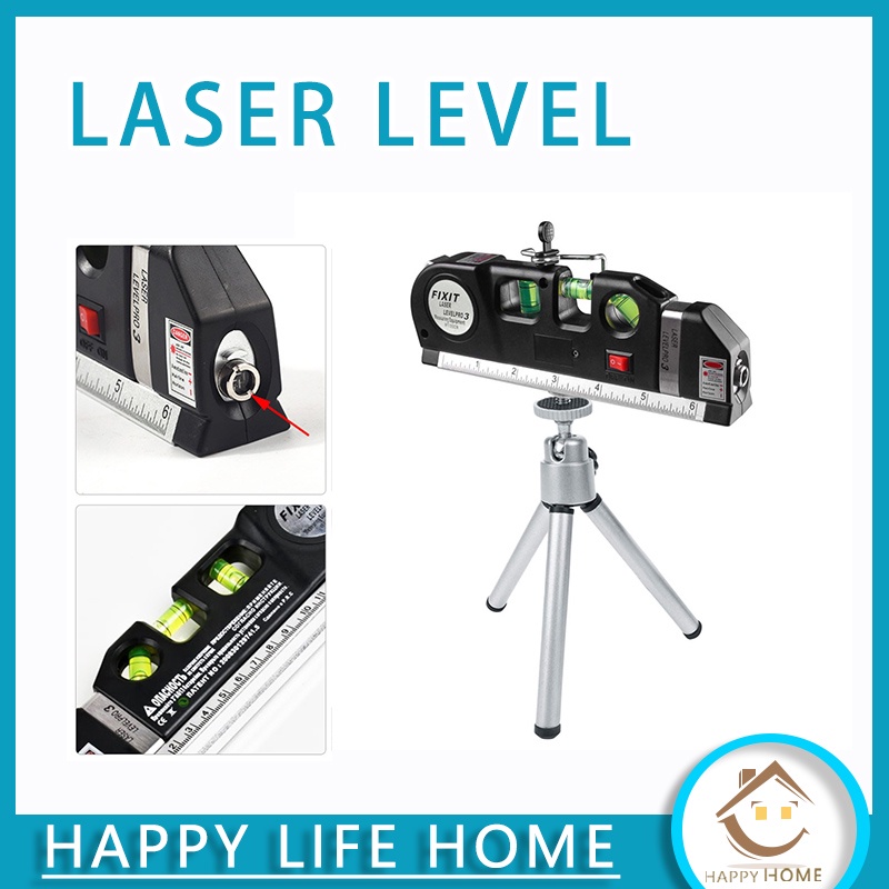Jual Fixit Level Penggaris Laser WaterpassLaserMeteran Laser Meteran ...