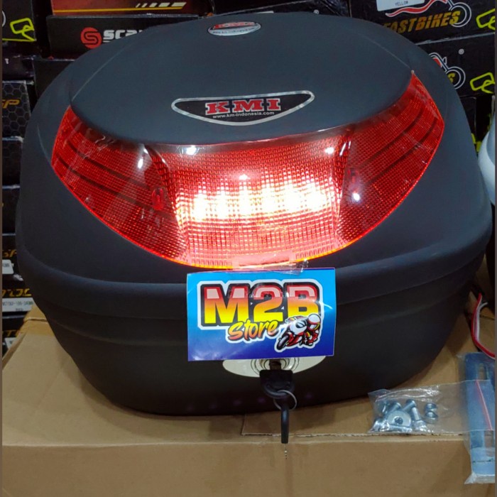 Jual Box Belakang Kmi 502 Ori Hitam Putih Mio Vario Beat Scoopy Fino ...