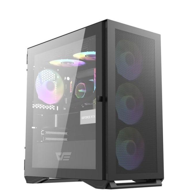 Jual Casing AIGO DLM200 M-ATX GAMING PC - BLACK | Shopee Indonesia