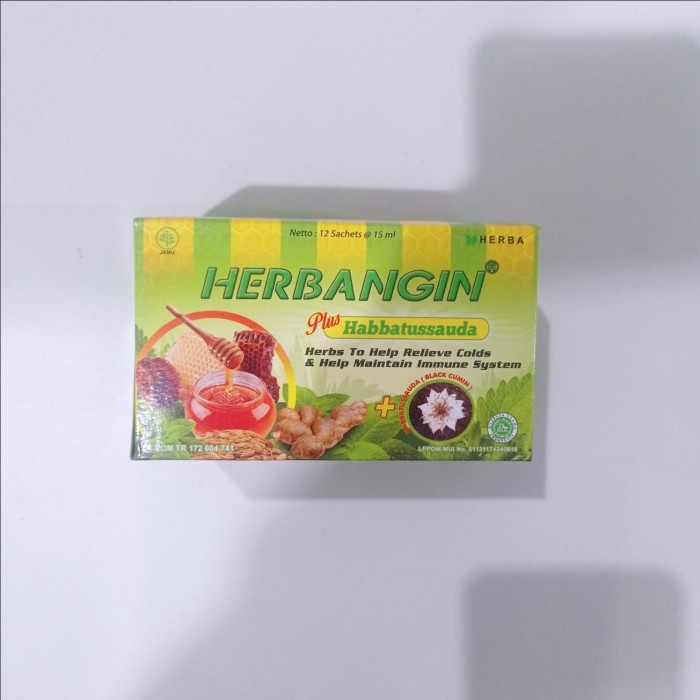 Jual Obat Herbal Masuk Angin Herbangin 1 Sachet 15 mL | Shopee Indonesia