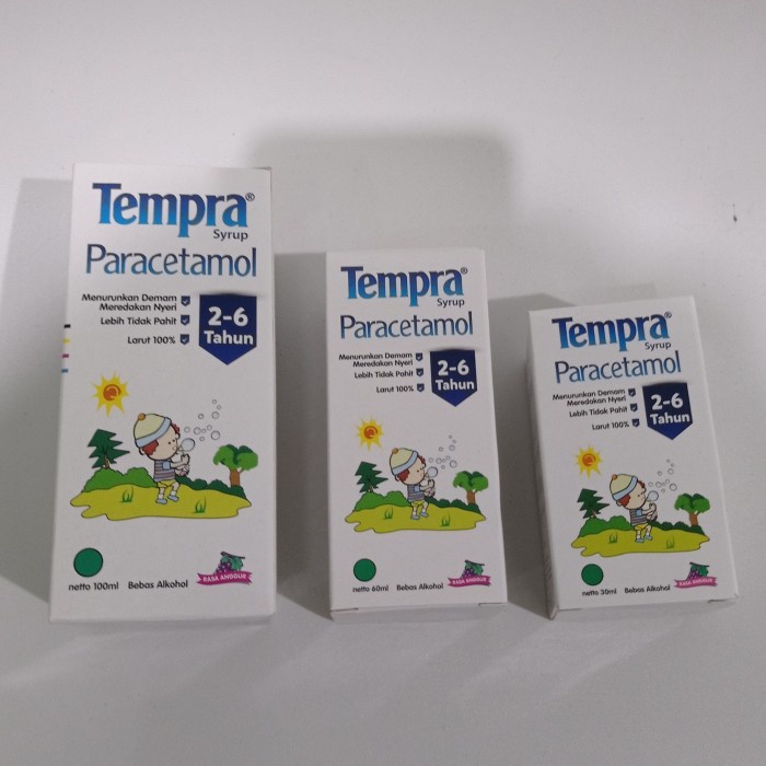 Jual Obat Turun Panas Anak 2-6 Tahun Tempra Multi Varian | Shopee Indonesia