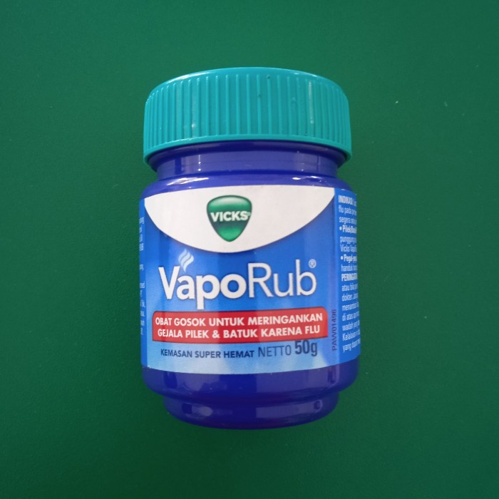 Jual Obat Flu & Batuk Vicks Vaporub 50 gr - vicks vap 25 gr | Shopee ...