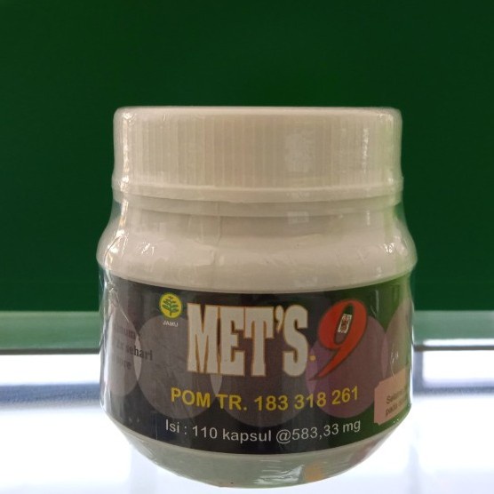 Jual Obat Herbal Pereda Nyeri Sendi Puspita Radja MET'S 110 Kapsul ...