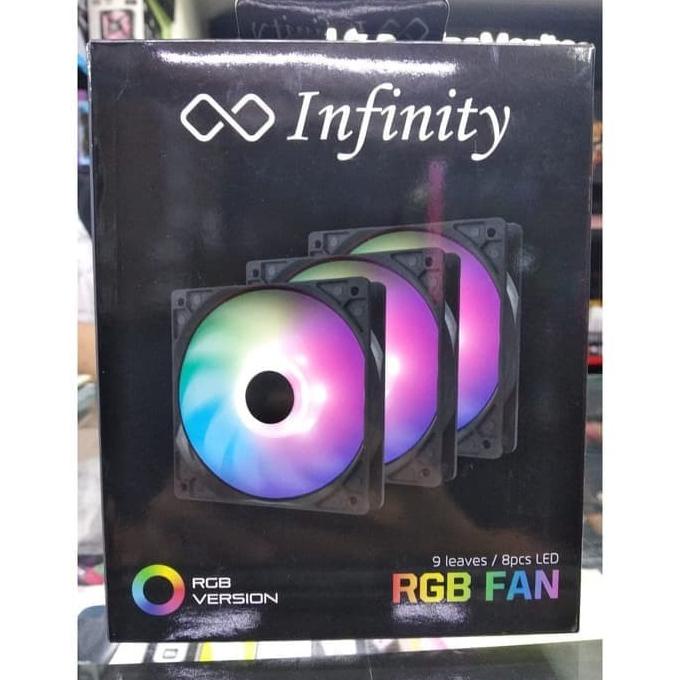 Jual Fan Casing Infinity RGB INSIDE RING FAN - 3 Pack (REMOTE+CONTROLER ...