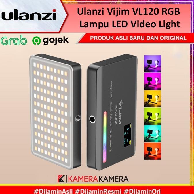Jual Ulanzi Vijim Vl120 Rgb Lampu Led Video Light For Camera Smartphone ...