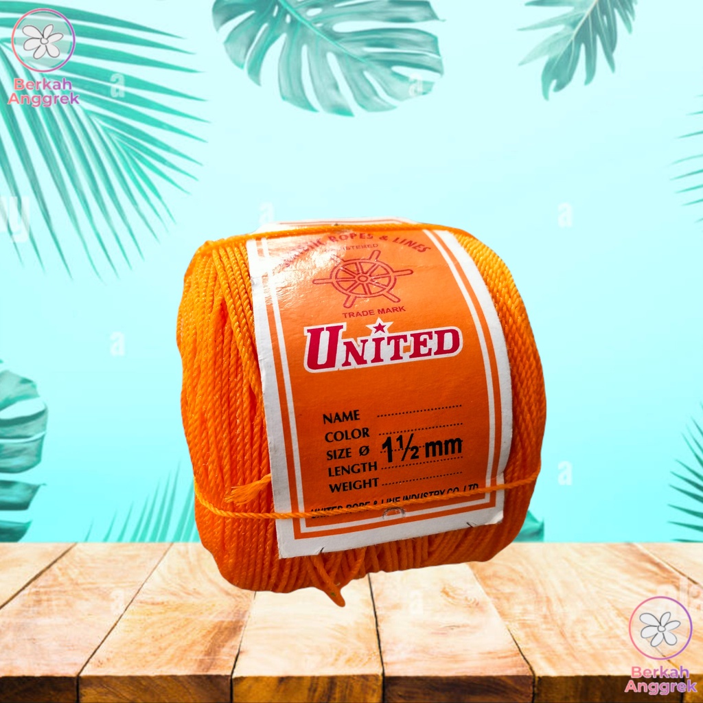 Jual Tali Tambang Tali Jala Burung 1,5 mm Panjang 100 Meter | Shopee ...