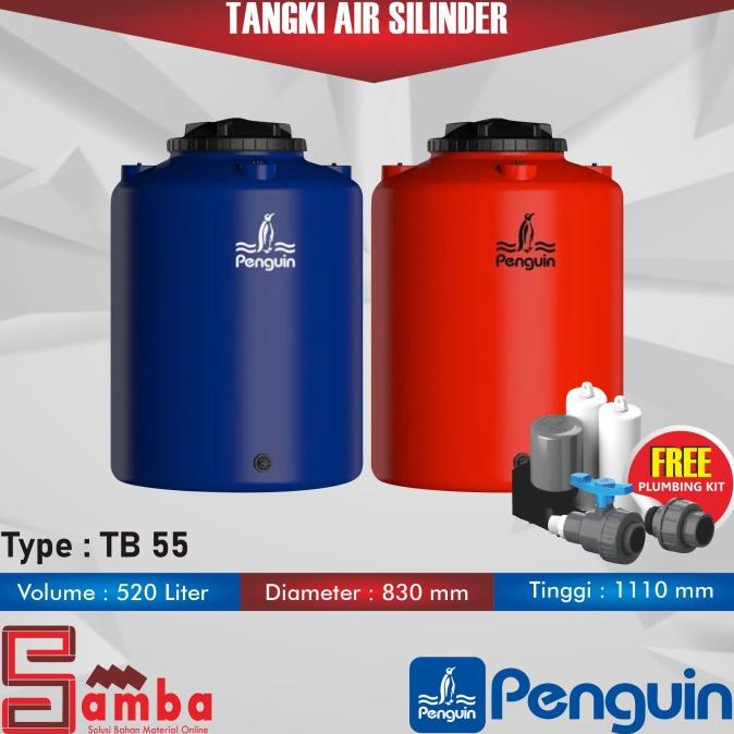 Jual PENGUIN 500 LTR TOREN PENGUIN TB 55 / TANDON AIR /BAK PENAMPUNG AIR | Shopee Indonesia
