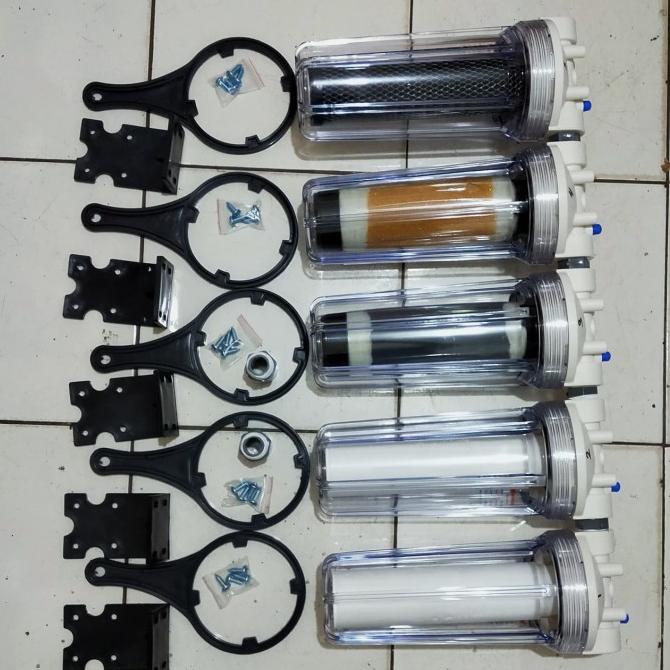 Jual Filter Air Paket 5 ( Pasir,Besi,Bau,Kapur ) | Shopee Indonesia