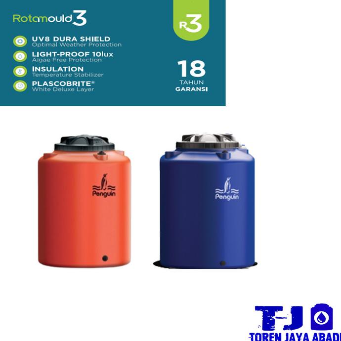 Jual Tandon / Toren / Tangki Air Silinder Penguin TB 32 - 300 Liter | Shopee Indonesia
