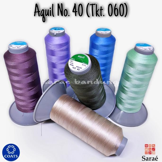 Jual Coats Aquil No 40 - Tkt 060/Benang Nylon (Eceran) | Shopee Indonesia