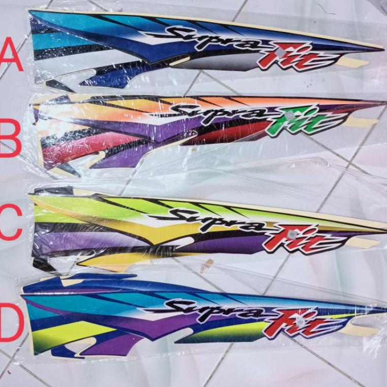 Jual Suku Cadang Sticker Lis Striping Honda Supra Fit 2004 2005 Rem ...