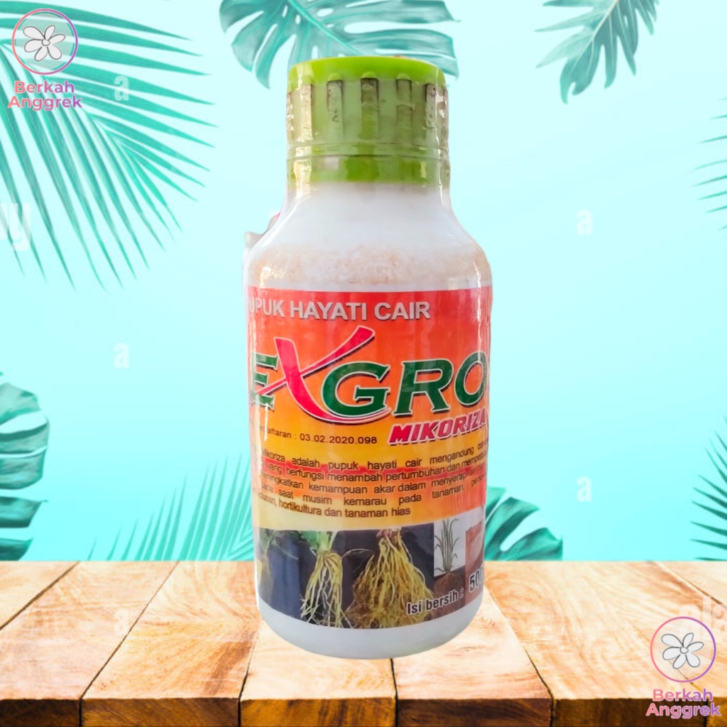 Jual Exgro 1 LIter Pupuk Mikoriza Cair Plus Tricoderma | Shopee Indonesia