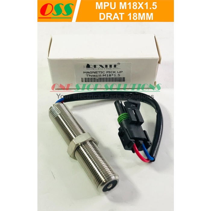 Jual MPU M18X1.5 M18 x 1,5 MAGNETIC PICK UP DRAT 18MM RPM SPEED SENSOR ...