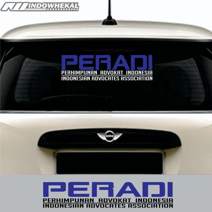 Jual Stiker Cutting Sticker Peradi | Shopee Indonesia