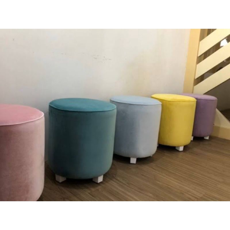Jual Sofa Bulat Kursi stool Sofa Bulat Oscar-Kulit Imitasi ( Sofa ...