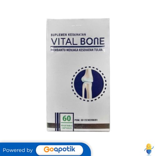 Jual VITAL BONE BOTOL 60 KAPSUL | Shopee Indonesia