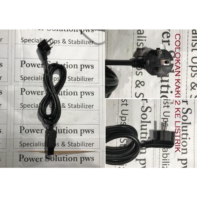 Jual Kabel Listrik Kabel Power UPS APC ICA LAPLACE SERVER JEK KOTAK C19 ...