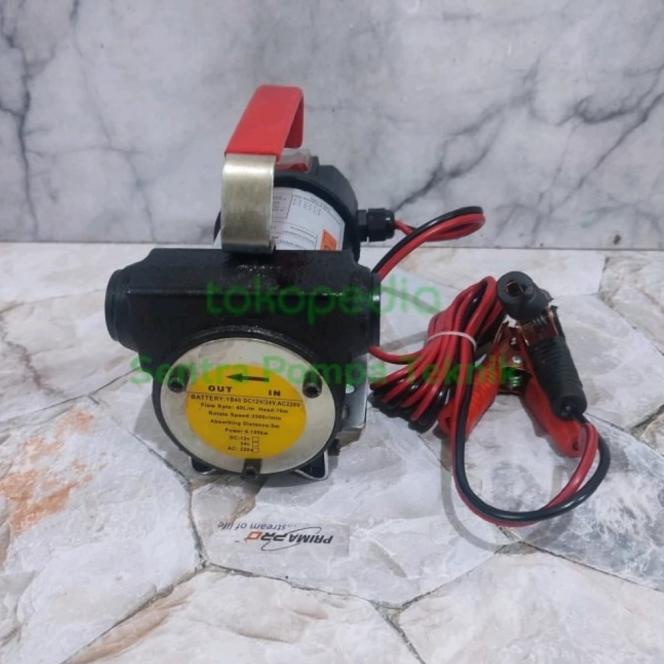 Jual Pompa Transfer Minyak/Oli/Solar Dc 24V Pomp Oli Pompa Solar 24V Dc ...