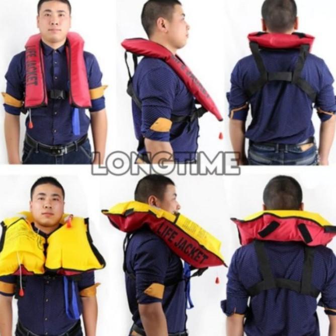Jual Inflatable Life Jacket Pelampung Gas Co2 Automic Original | Shopee ...