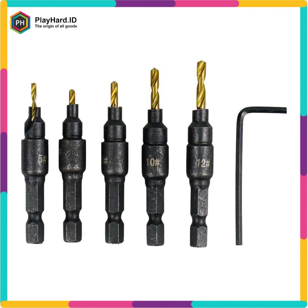Jual Mata Bor Drill Bit HSS 1.98-3.56 mm 5 PCS | Shopee Indonesia