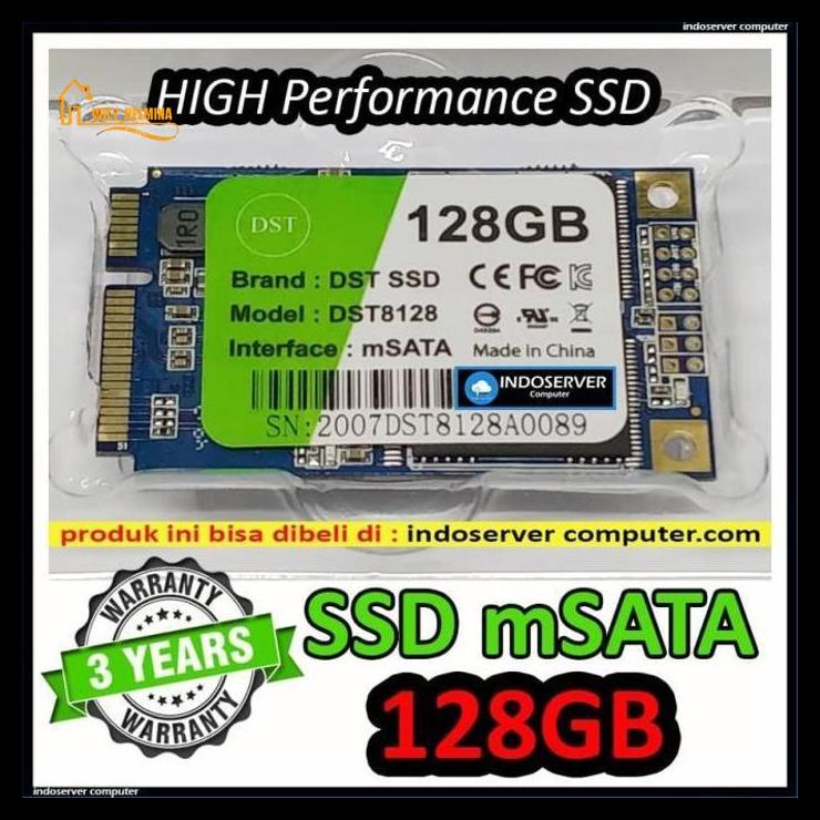 Jual SSD mSATA 128GB New DST Garansi 3 Tahun wily_helmina | Shopee ...
