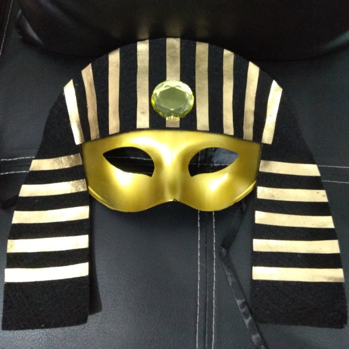 Jual Perlengkapan Pesta Kostum/ Halloween/ Topeng Pharaoh Mesir ...