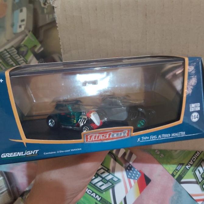 Jual Greenlight First Cut - Topo Fuel Altered Dragster GREEN MACHINE ...