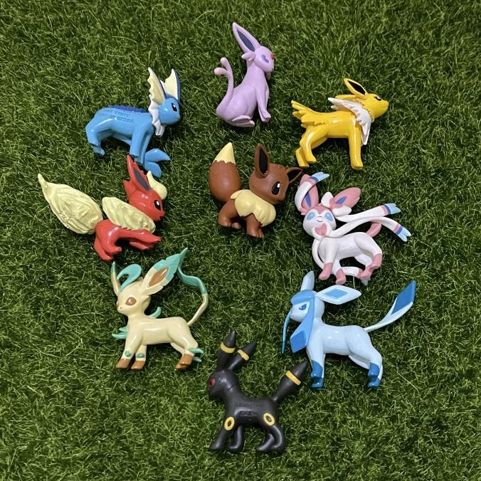 Jual Moncolle Eevee Eeveelution Espeon Umbreon Sylveon Leafeon Glaceon ...