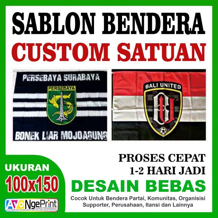 Jual Cetak Bendera Suporter Mini Flag Ultras Custom Satuan | Uk ...