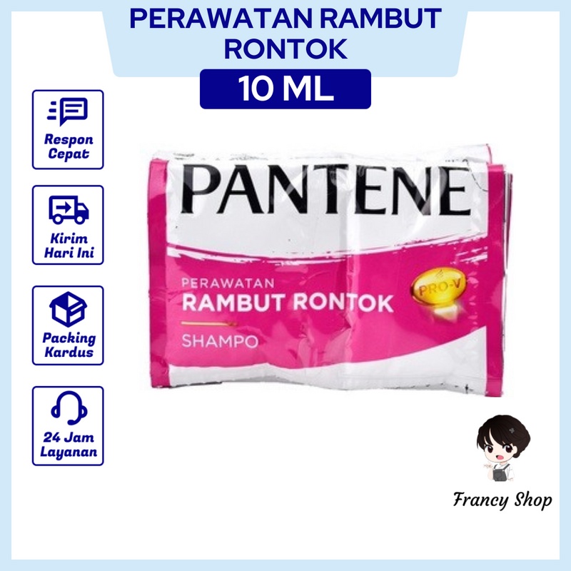 Jual Pantene Hair Fall Control 10 ml Shampo Sachet | Shopee Indonesia