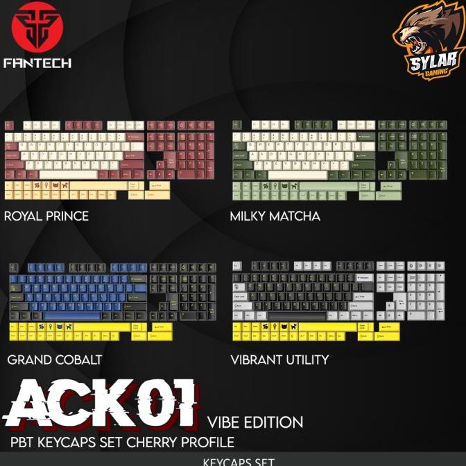 Jual Fantech ACK01 Vibe Edition PBT Keycaps Set Cherry Profile | Shopee ...