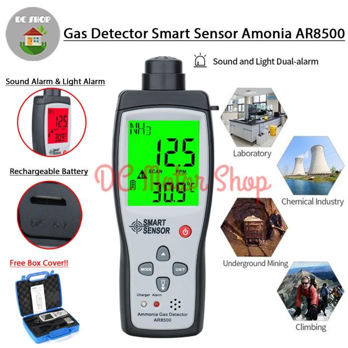 Jual Smart Sensor AR8500 Ammonia Monitor Gas Detector Alat Ukur Amonia NH3 | Shopee Indonesia