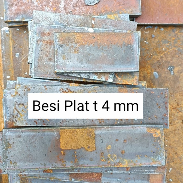Jual Besi Plat SS400 t 4 mm X 100 mm X 150 mm | Shopee Indonesia