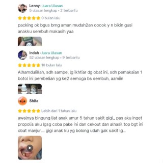 Jual OBAT GUSI TURUN HERBAL - RESESI GUSI - GIGI TURUN - PROPOLIS SM ...