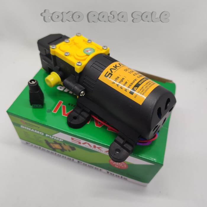 Jual POMPA AIR DC 12 VOLT PENGUAT TEKANAN AIR HIGH PRESSURE MINI ...