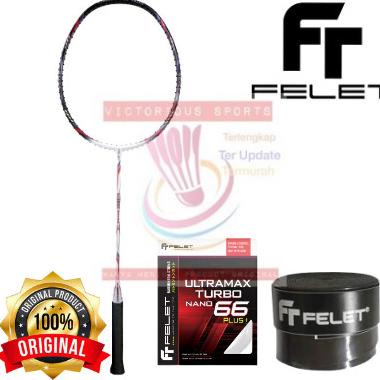 Jual Raket BADMINTON BULUTANGKIS Felet Carbon Woven 18 ORIGINAL ...