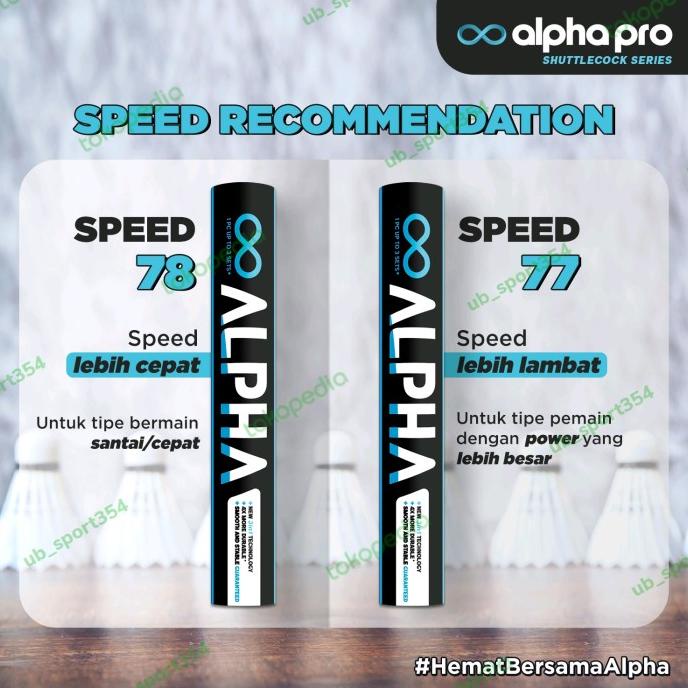 Jual Shuttlecock Alpha 3 in 1 Original | Shopee Indonesia