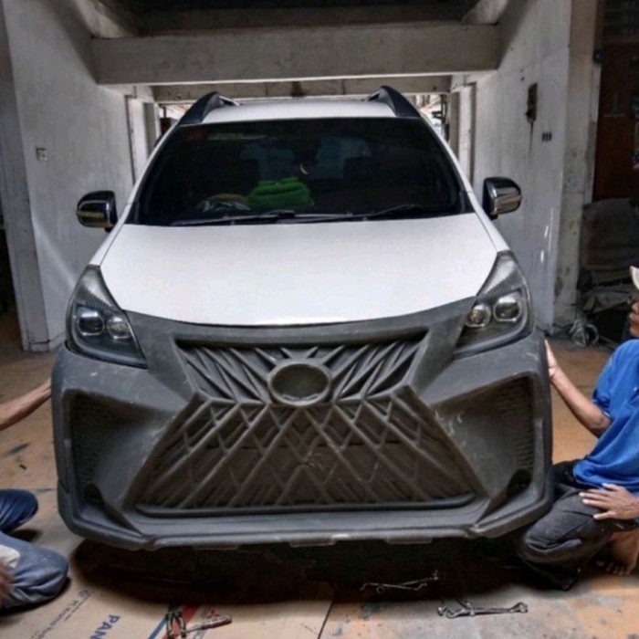 Jual bodykit Toyota Avanza 2011-2014 custom lexus | Shopee Indonesia