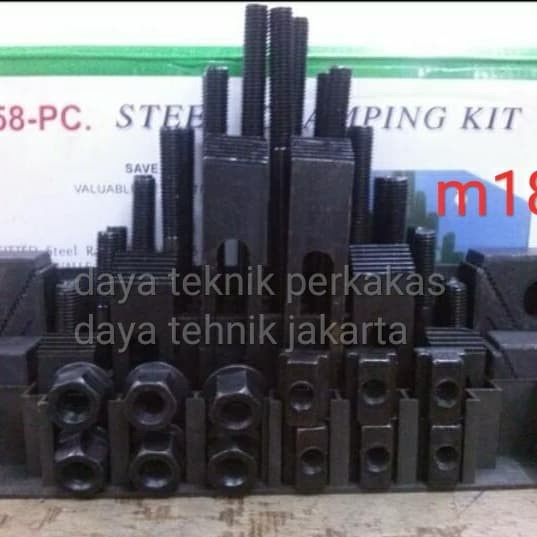 Jual steel clamping kit m18 - klem kit m 18 - alat clem kit set ...