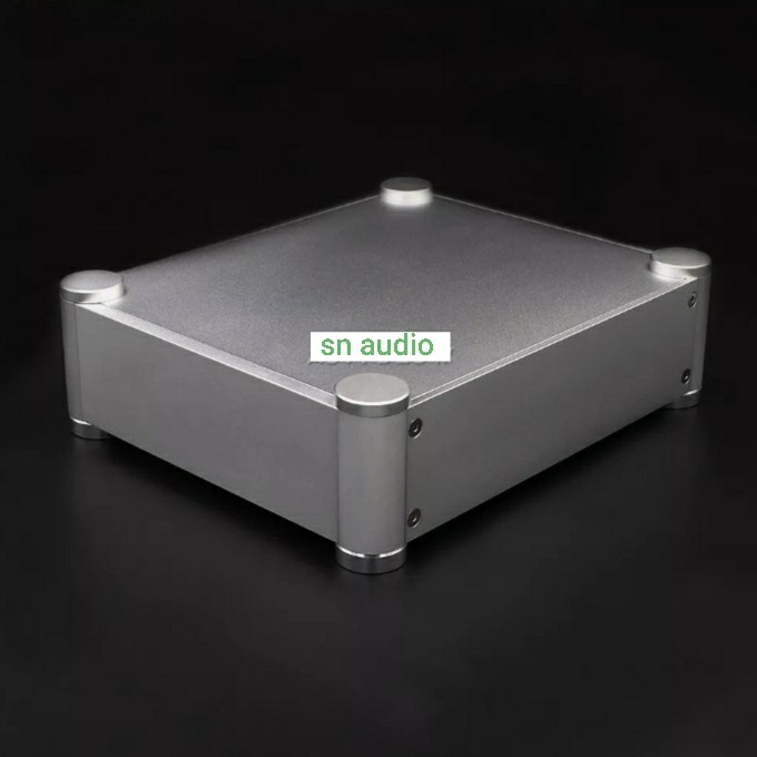 Jual BOX ALUMINIUM SOLID/ AMPLIFIER CASE PREAMP CHASSIS DAC/PSU BOX AA1 ...