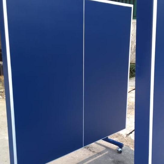 Jual Meja Pingpong / Tenis Meja Butterfly Multiplex 22Mm Kaki Hollo 8Roda | Shopee Indonesia