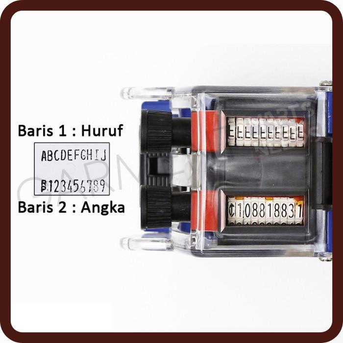 Jual Alat Cetak Print Sticker Label Harga Tanggal Date Expired 2 Baris ...