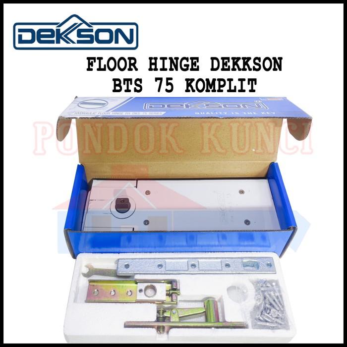 Jual Floor Hinge Dekkson Bts 75 Komplit Engsel Tanam Floor Spring ...
