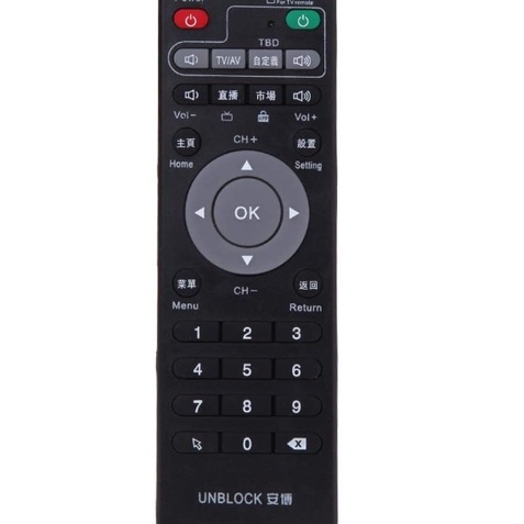 Jual Model Baru Remote Control For Unblock Tech Ubox Smart TV Box ...